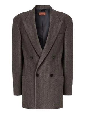 Missoni Peak-lapel Blazer - Brown