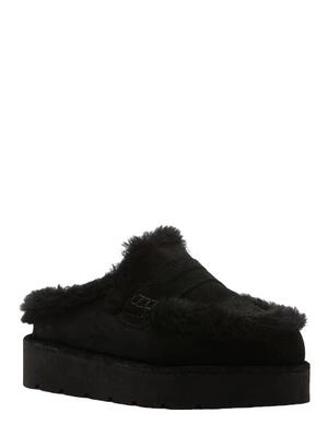 275 CENTRAL Siria Penny Loafer Slipper - Black