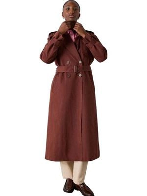 Whistles Valentina Trench Coat - Brown