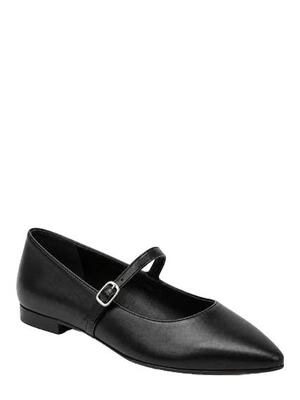 MENINA STEP Amelie Mary Jane Flat - Black