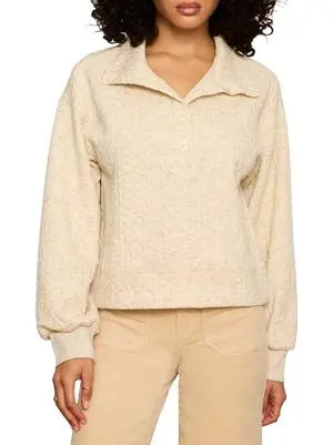 Sanctuary Halley Relaxed Pullover - Heather Bone