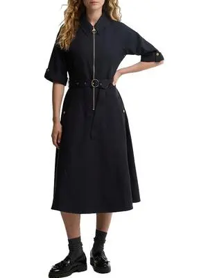 Barbour Arlene Midi Dress - Dark Navy