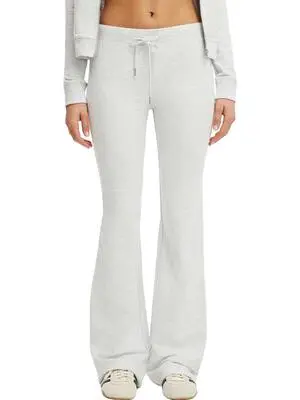 Cotton:on Active Sculpt Fleece Bootleg Sweatpant - Cloudy Grey Marle