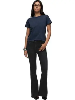 Hudson Jeans Holly Flare Jean - Black Magic