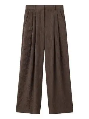 MANGO Fluid Wide Leg Pants