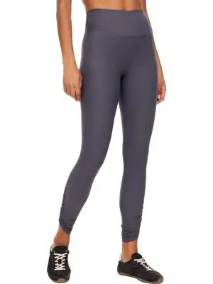 Spanx Spanxsmooth® Ruched Leggings - Dark Slate