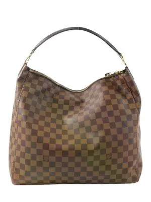 LOUIS VUITTON Pm Portobello Damier Tote Bag - Brown