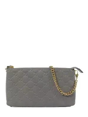 GUCCI Gg Embossed Clutch Bag