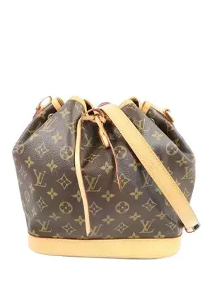 LOUIS VUITTON Petit Noé Monogram Bucket Bag - Brown