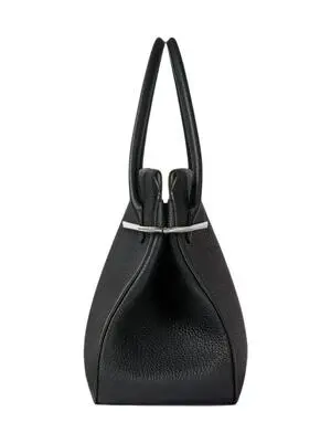 Givenchy Large Pinch Bag In Grained Leather - Black