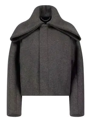 VICTORIA BECKHAM Folded-collar Jacket