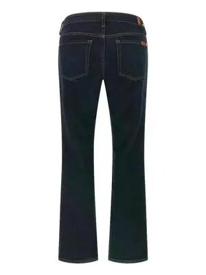 7 For All Mankind Low Cigarette Jeans - Blue