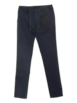 MASON'S Milano Drawstring Trousers Blue