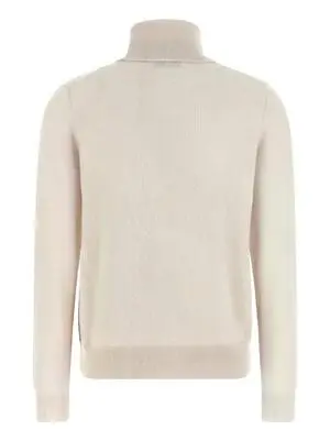 BALLANTYNE Diamond Intarsia-knit Sweater - Neutrals