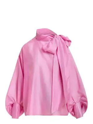 Essentiel Antwerp Karismatic Pussy-bow Shirt - Pink