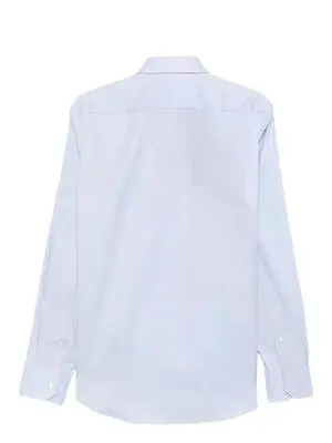 BOSS Button-down Long-sleeve Shirt - Blue