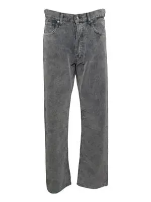 HAIKURE Faded Corduroy Trousers - Grey