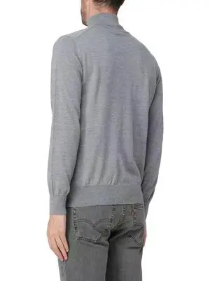 BROOKSFIELD Half-zip Long-sleeve Sweater - Grey