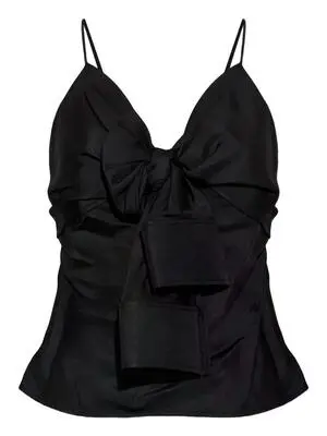 ALEXANDER WANG Bow-detail Silk Top