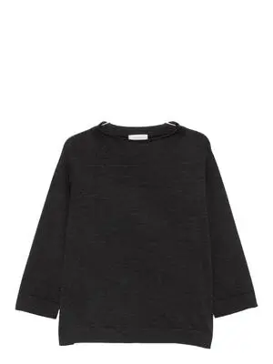 Liviana Conti Boat-neck Sweater - Grey