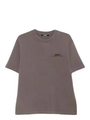 Jacquemus Gros Grain T-shirt - Brown