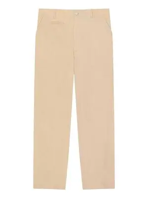 Givenchy Couture Seam Chino Pants In Cotton - Neutrals