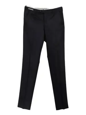 Corneliani Pressed-crease Tailored Trousers - Blue