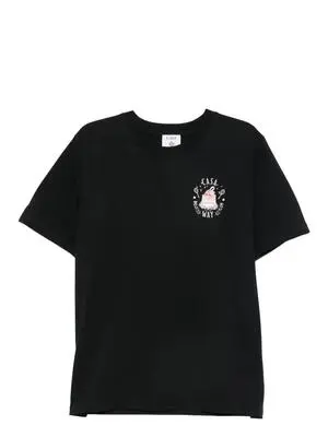 Casablanca Graphic-print T-shirt - Black