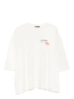 WILLY CHAVARRIA Total Transformation Buffalo Graphic-print T-shirt - Neutrals