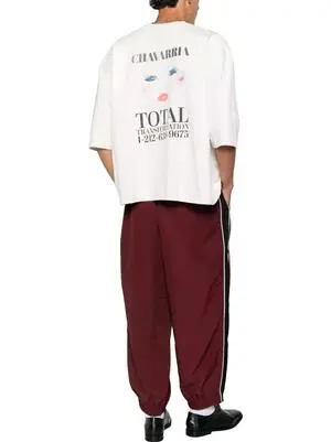 WILLY CHAVARRIA Total Transformation Buffalo Graphic-print T-shirt - Neutrals