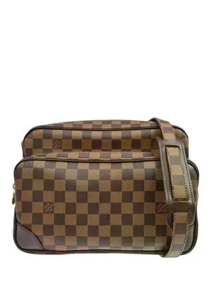 LOUIS VUITTON 2005 Damier Nile Shoulder Bag Brown