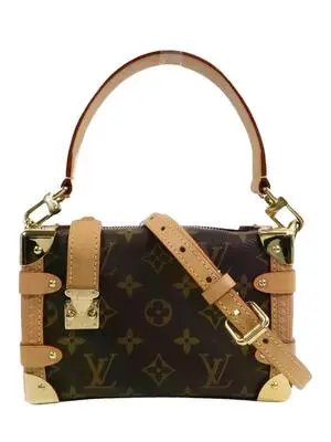 LOUIS VUITTON Pm Side Trunk Monogram Tote Bag - Brown