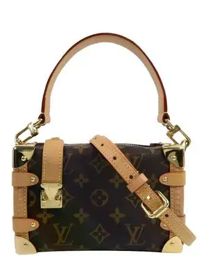 LOUIS VUITTON Pm Side Trunk Monogram Tote Bag - Brown