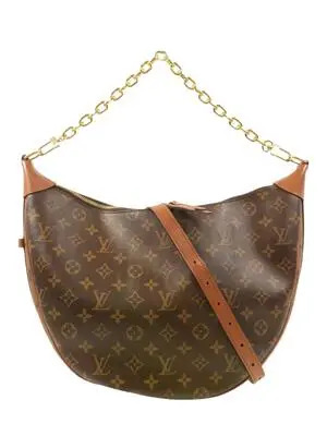 LOUIS VUITTON Loop Hobo Monogram Reverse Shoulder Bag - Brown