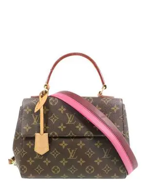 LOUIS VUITTON Bb Monogram Cluny Shoulder Bag - Brown