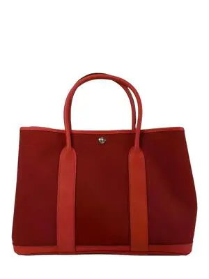 Hermès Pm Garden Party Tote Bag - Red