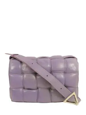Bottega Veneta Small Cassette Shoulder Bag - Purple