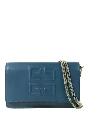 Givenchy 4g Chain Shoulder Bag - Blue