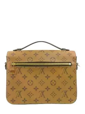 LOUIS VUITTON Métis Monogram Tote Bag Brown