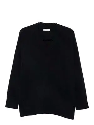 LIVIANA CONTI Ribbed-trim V-neck Sweater