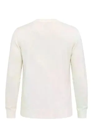 Dolce & Gabbana Logo-embroidered Sweater Neutrals