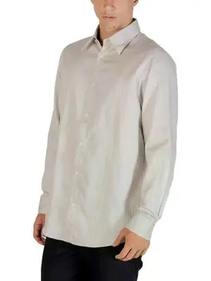 ARMANI EXCHANGE Tonal-stripe Shirt
