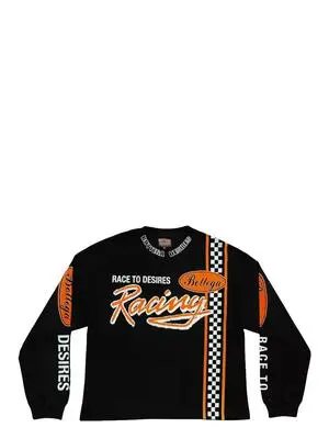 BOTTEGA DESIRES Race To Desires Long-sleeve T-shirt - Black