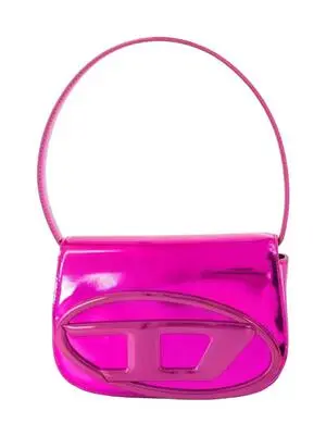 DIESEL® 1dr Leather Shoulder Bag Pink