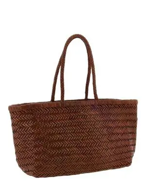DRAGON DIFFUSION Triple Jump Leather Tote Bag