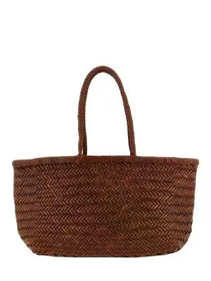 DRAGON DIFFUSION Triple Jump Leather Tote Bag