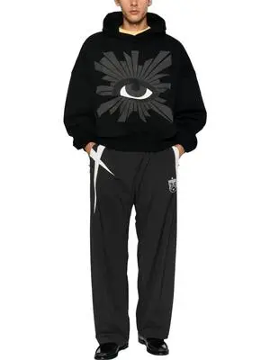 HOUSE OF ERRORS All Seeing Eye-print Hoodie - Black