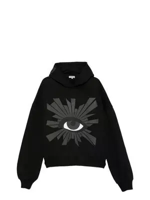 HOUSE OF ERRORS All Seeing Eye-print Hoodie - Black