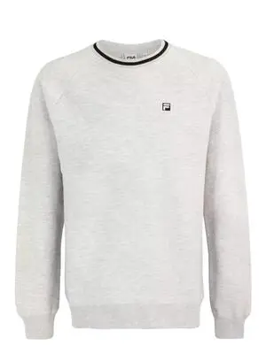 FILA Logo-patch Raglan-sleeve Sweater - Grey