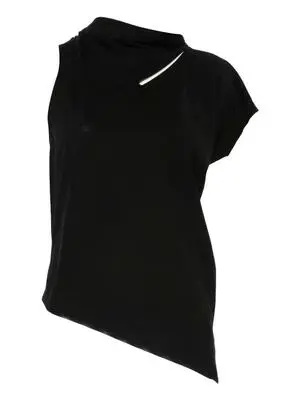 ISSEY MIYAKE Asymmetric Cut-out Top